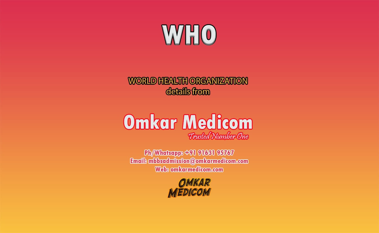 World Health Organization | WHO | World Directory of Medical School